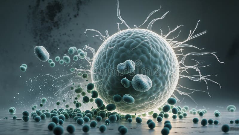 Microscopic Warfare the Intense Battle between Bacteria and Immune ...