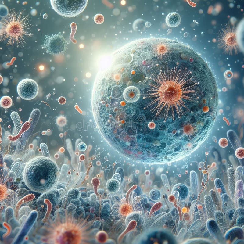 Tiny Organisms Stock Illustrations – 605 Tiny Organisms Stock ...