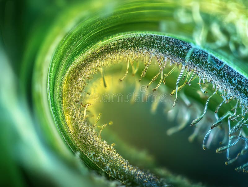 A Microscopic World Hidden Inside a Blade of Grass, with Tiny Creatures ...
