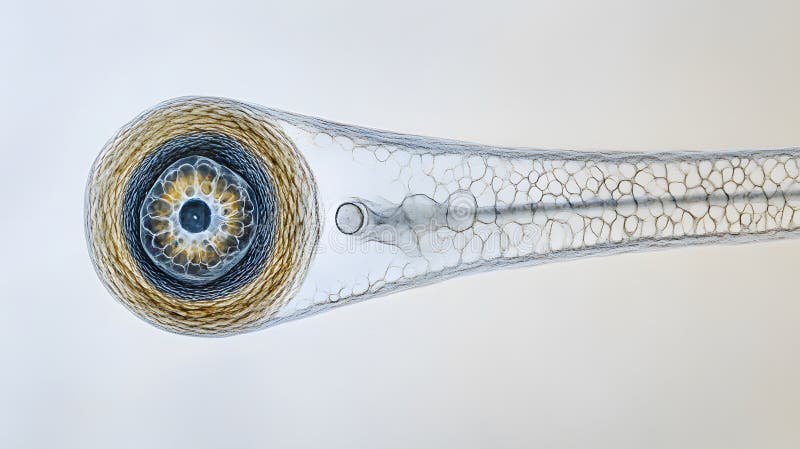 Microscopic Zebrafish Embryo Development Stage, Royalty Free Image ...