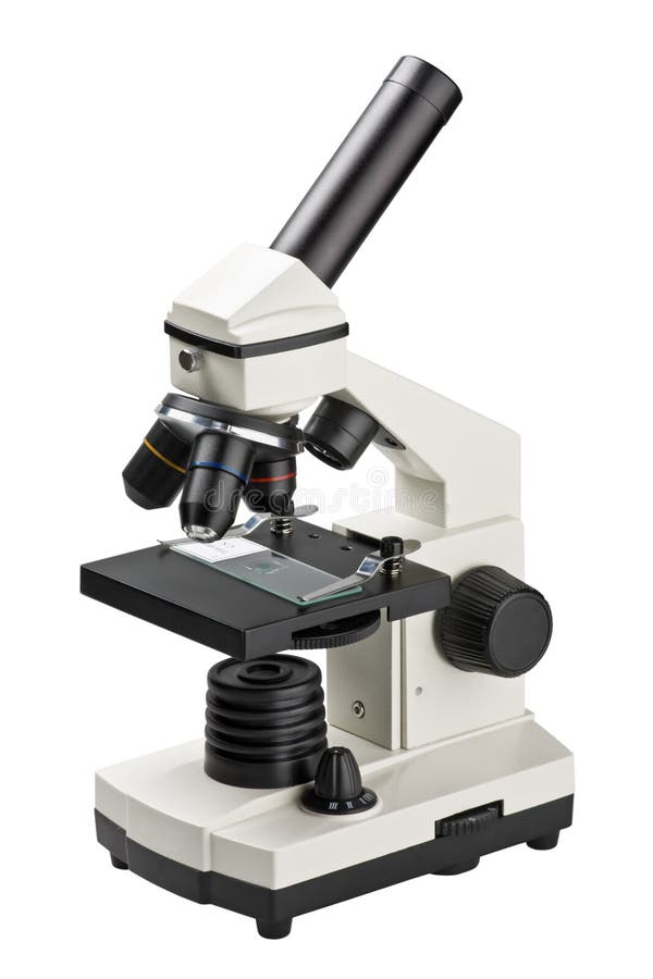 Microscopio Moderno Científico Foto de archivo - Imagen de experimento ...