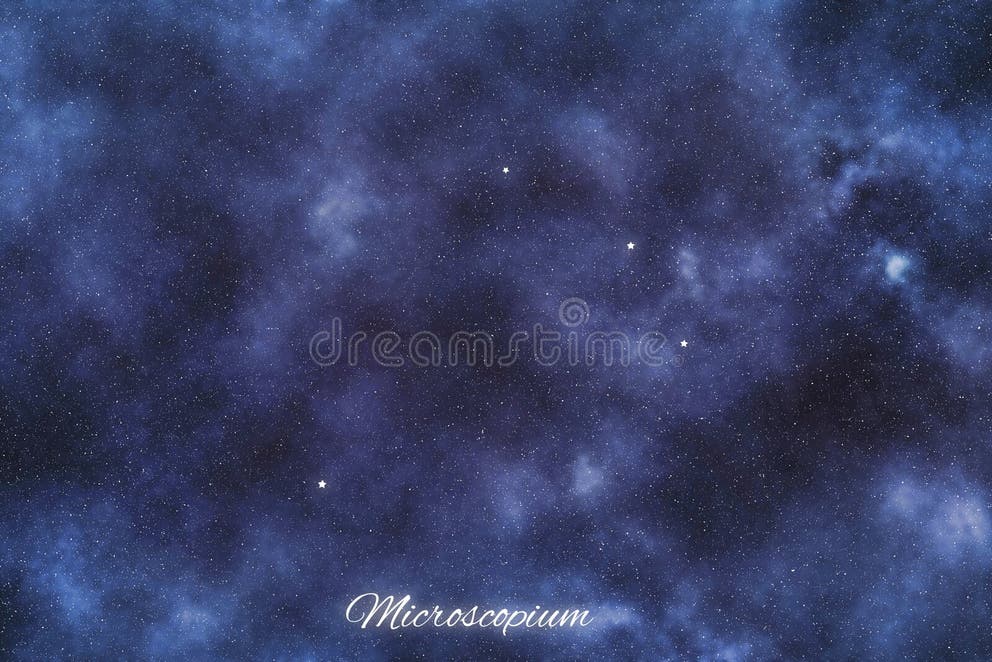 Microscopium Star Constellation, Brightest Stars, Microscope ...