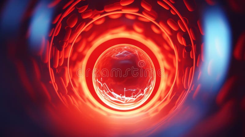 Microscopy of Futuristic Genetic Engineered Cell. Advanced ...