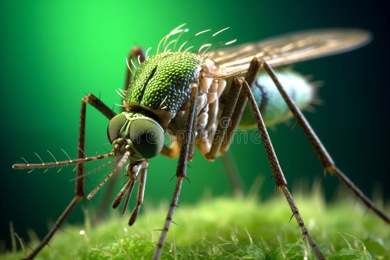 Microscopy of Mosquito Full Body, Electron Microscopy,500x Zoom ...