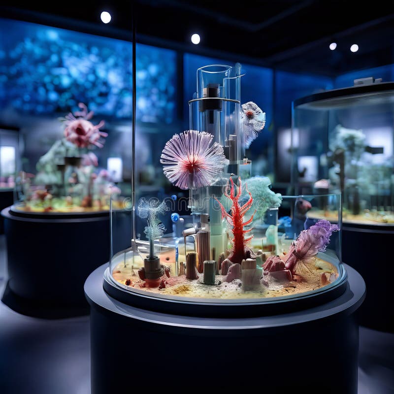 Microscopy Museum a Museum that Highlights the World of Mirosco Stock ...