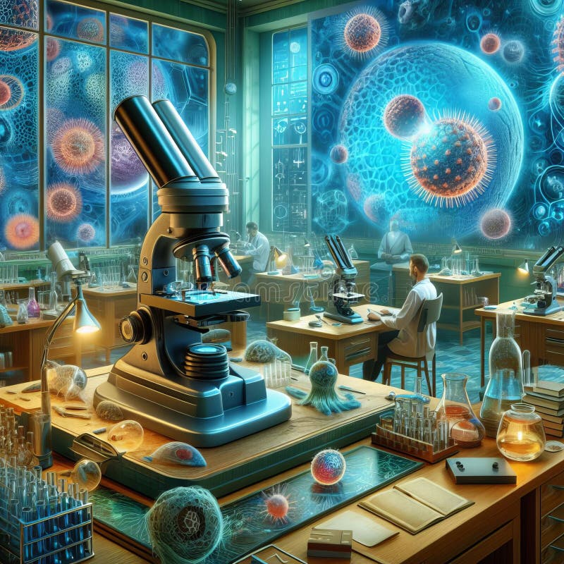 107 122. Microscopy Museum - a Museum that Highlighld Stock Image ...