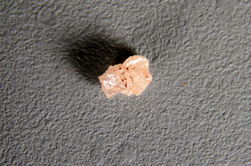 Microscopy of a Small Rough Diamond with Inclusions Stock Photo - Image ...