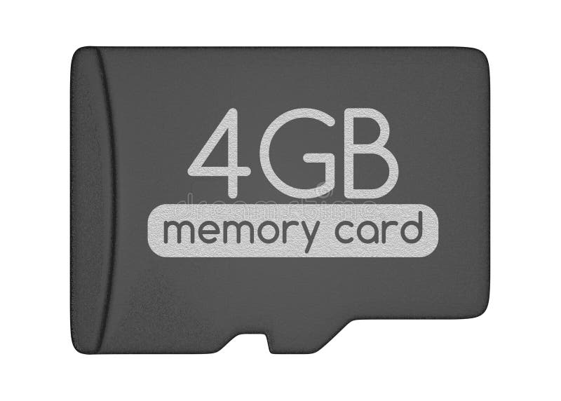MicroSD memory card. stock illustration. Illustration of device - 89279705