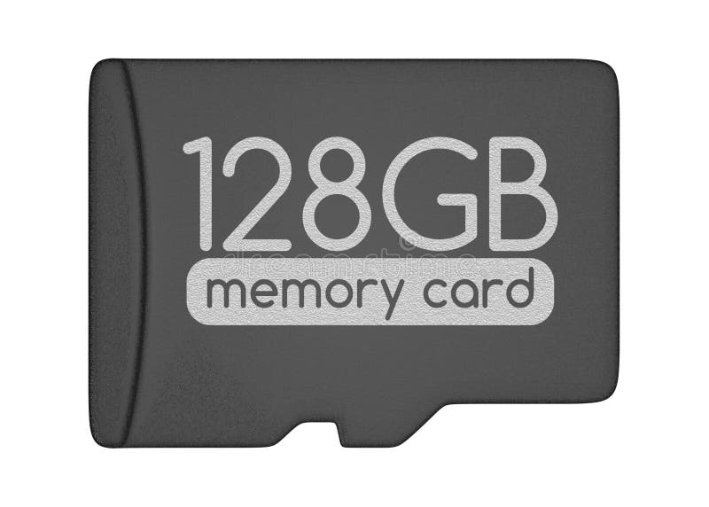 MicroSD memory card. stock illustration. Illustration of color - 90796183