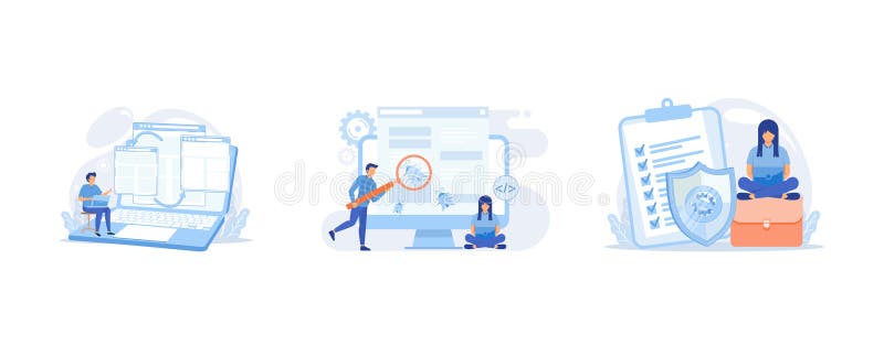 Microsites Abstract Concept, Software Testing Abstract Concept ...