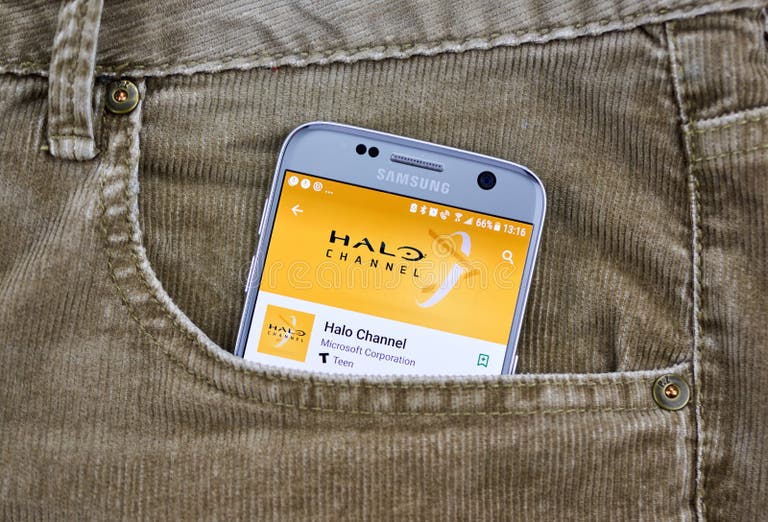 Microsoft Android Application Halo Channel Editorial Photo - Image of ...