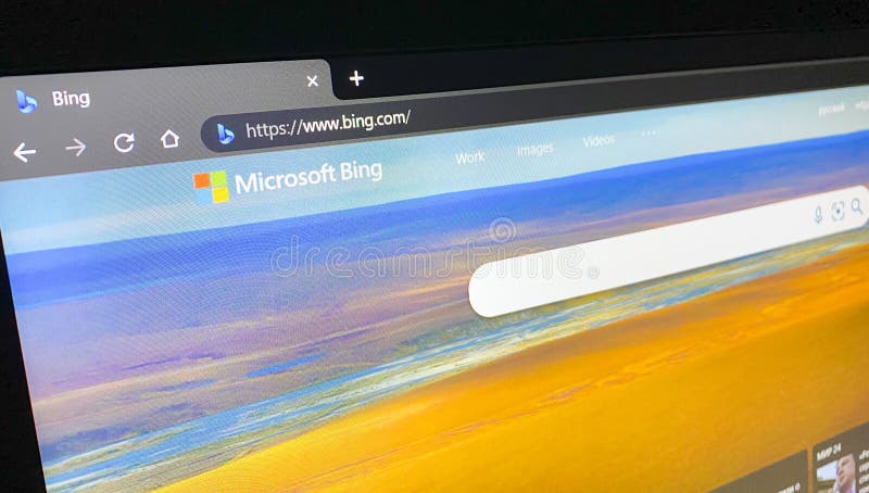Bing editorial photo. Image of bing, product, website - 18019736