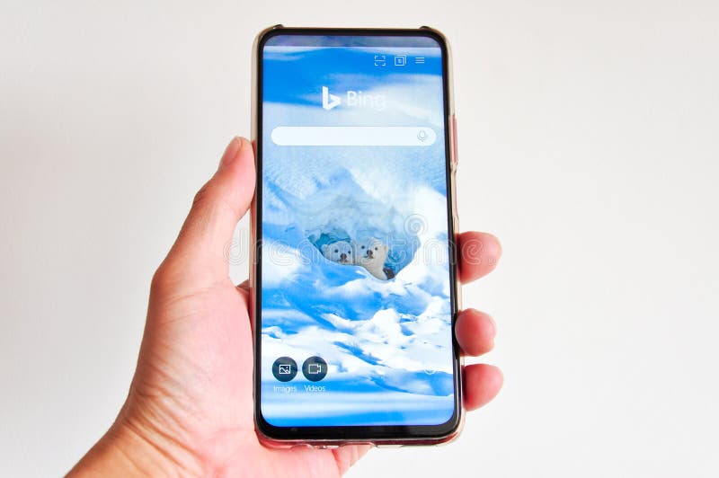 Bing search engine logo editorial photo. Image of google - 97736491