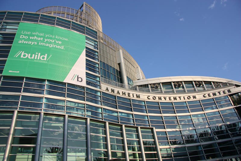 Microsoft Build Conference editorial stock photo. Image of convention ...
