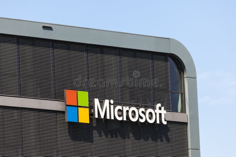 Microsoft in Cologne, Germany Editorial Stock Image - Image of business ...