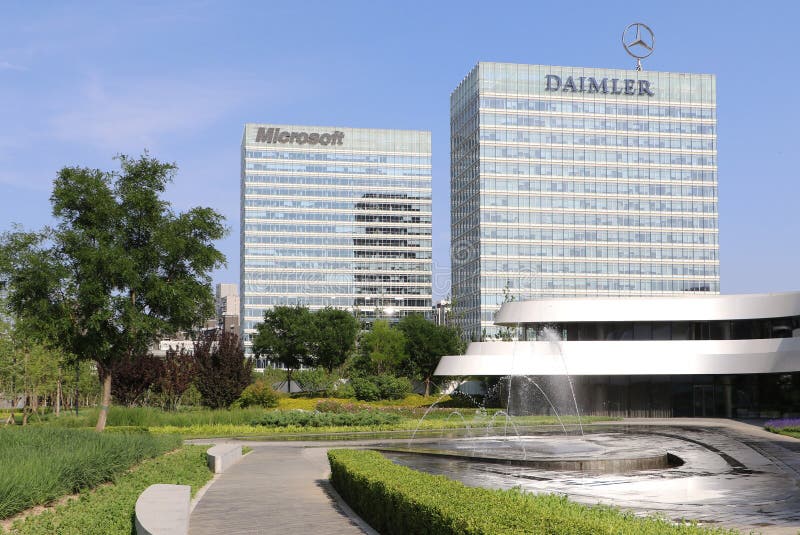 Microsoft Building editorial photo. Image of beijing - 56750046