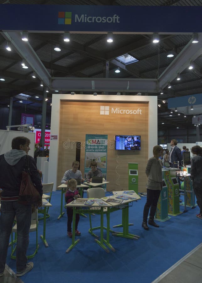 Microsoft Company Booth at CEE 2015, the Largest Electronics Trade Show ...