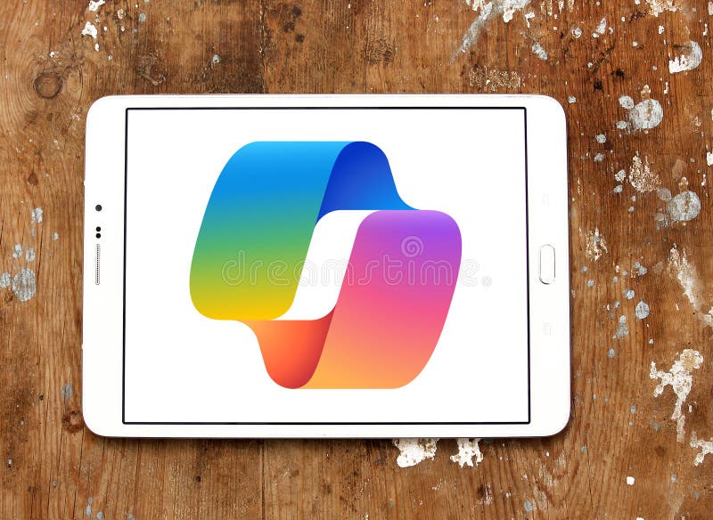 Microsoft Copilot AI Chatbot Logo Editorial Photo - Image of mobile ...