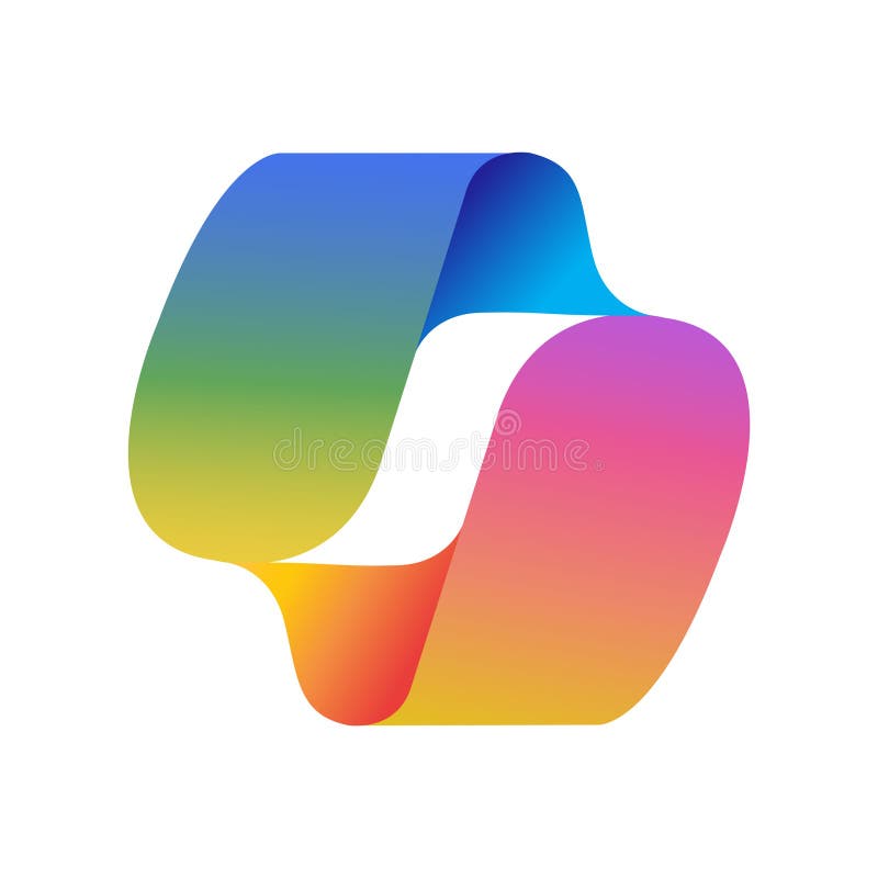 Microsoft Copilot logo vektor abbildung. Illustration von schriftkegel ...