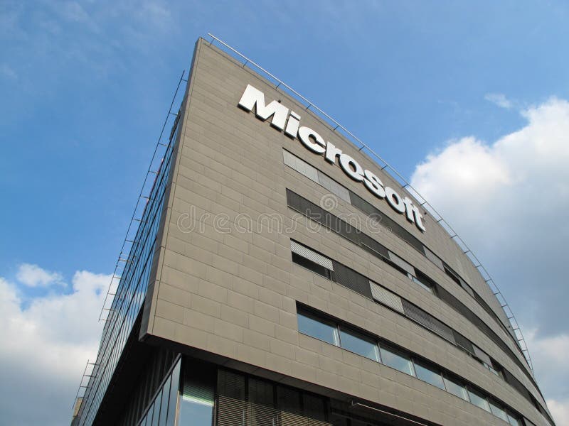 Microsoft Corporation Building Editorial Stock Photo - Image of ...