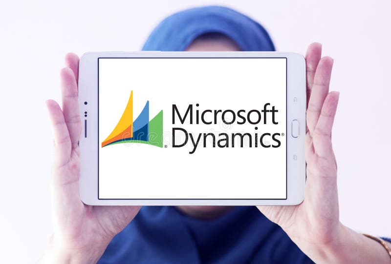 Microsoft Dynamics logo editorial image. Image of enterprise - 117014025