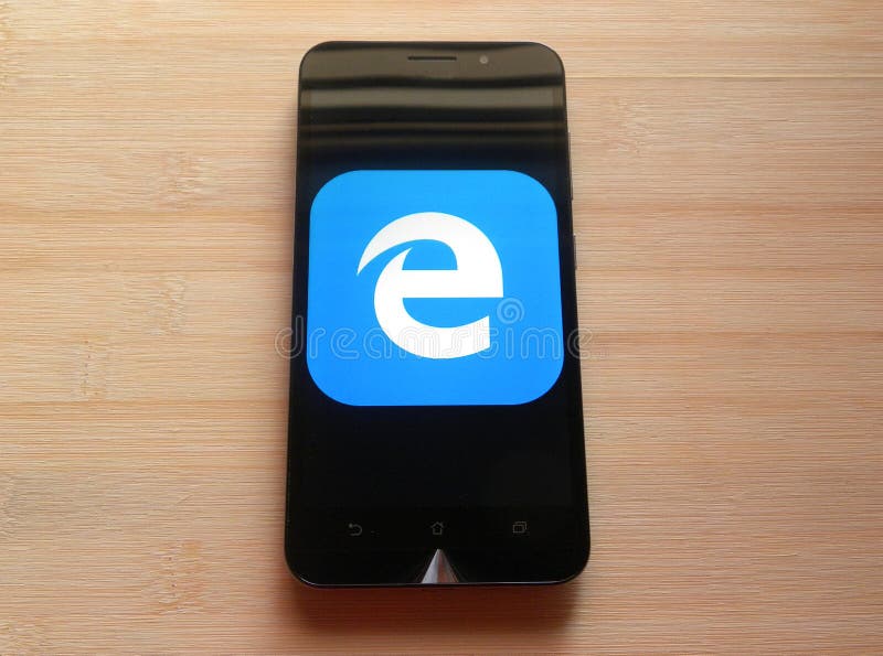 Microsoft Edge editorial stock image. Image of network - 147041114