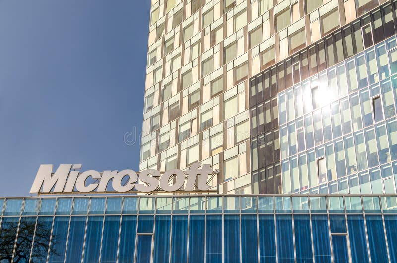 Microsoft Headquarters editorial photo. Image of europe - 27426276