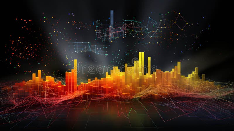 MIcrosoft Infographic Wallpaper Stock Illustration - Illustration of ...