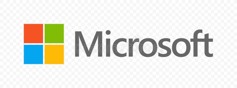 Microsoft Logo. Editorial Vector Illustration Editorial Photography ...