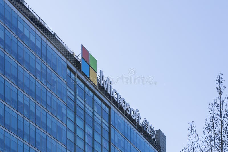 Microsoft editorial stock photo. Image of research, development - 177442103