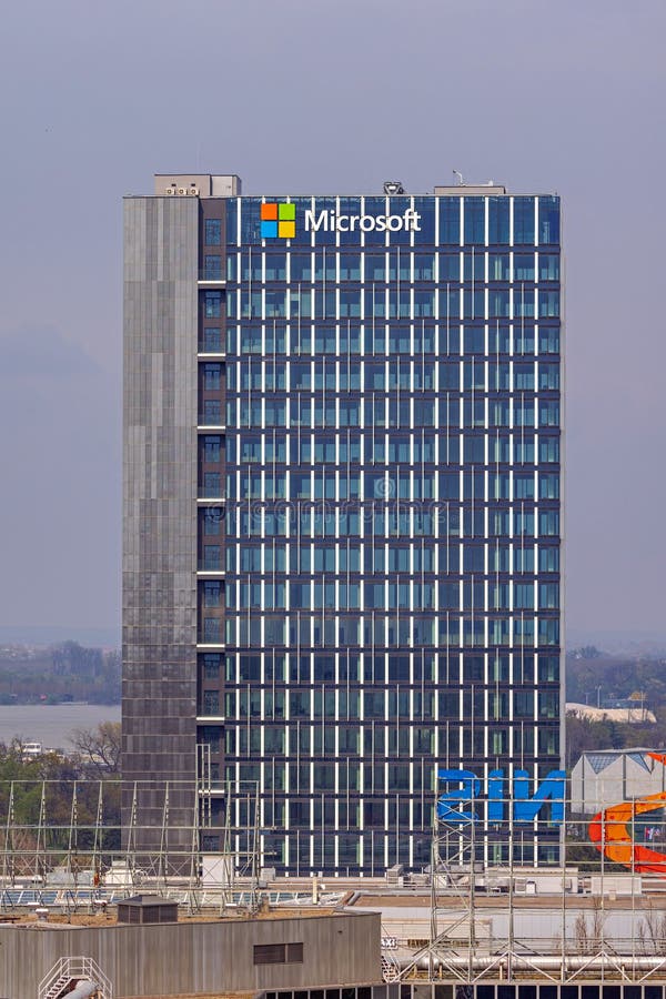 Microsoft Office Building editorial stock photo. Image of business ...