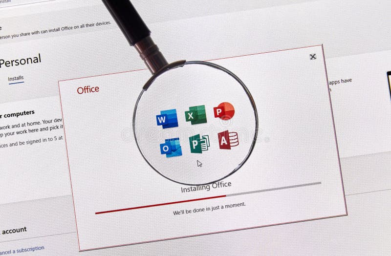 Microsoft Office 365 Software Editorial Photography - Image of ...