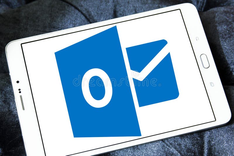 Microsoft outlook logo editorial stock image. Image of symbol - 97866244