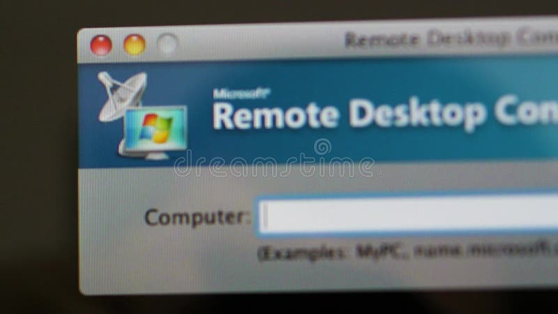 Microsoft Remote Desktop Connection for Mac Microsoft Stock Footage ...