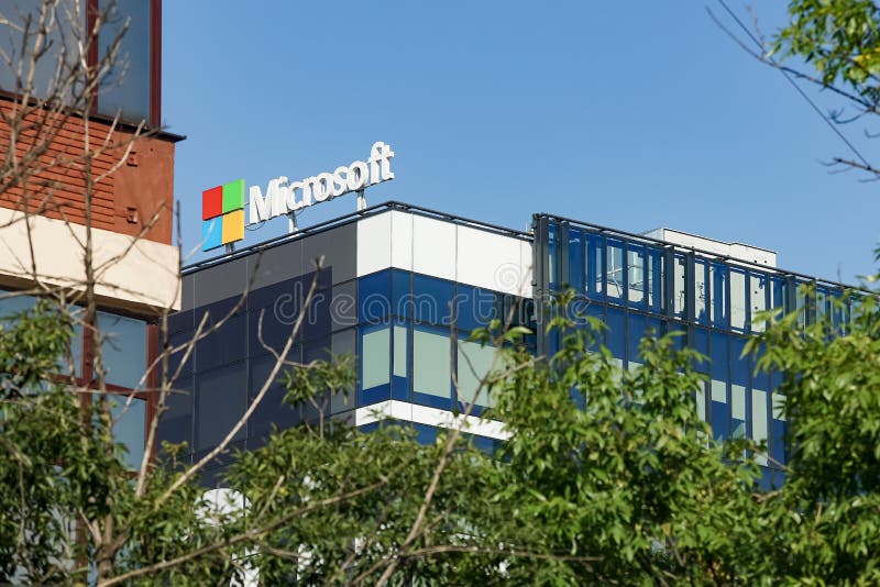 Microsoft`s Headquarters in Bucharest, Romania Editorial Image - Image ...