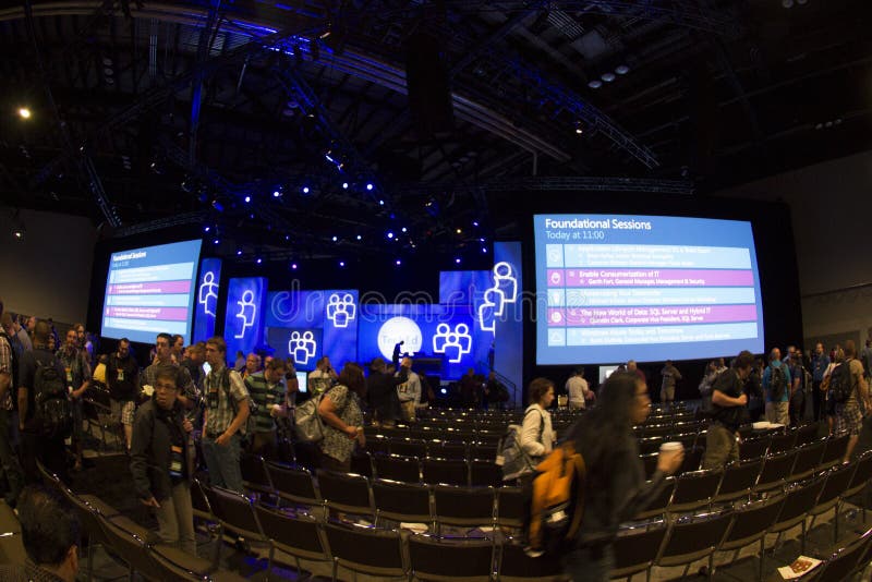 Microsoft TechEd Conference 2012 Editorial Image - Image of show ...