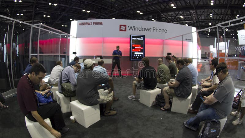 Microsoft TechEd Conference 2012 Editorial Photography - Image of tech ...