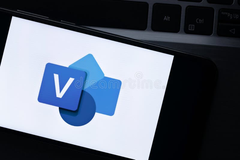 Microsoft Visio Editorial. Illustrative Photo for News about Microsoft ...