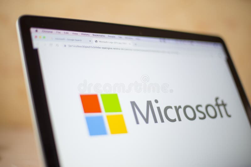 Microsoft store editorial image. Image of department - 90751240