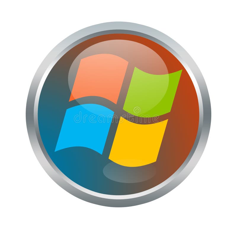 Microsoft Windows-Zeichen redaktionelles stockfotografie. Illustration ...