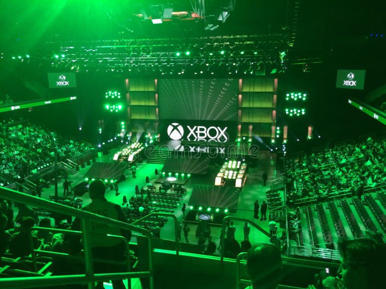 Microsoft Xbox E3 2014 Press Conference Editorial Stock Image - Image ...