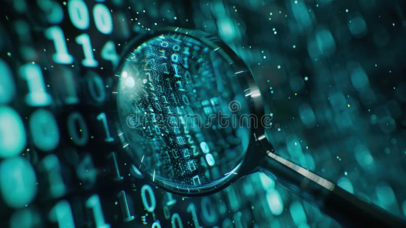 Microstock Image: Analyzing Computer Data Stock Image - Image of ...