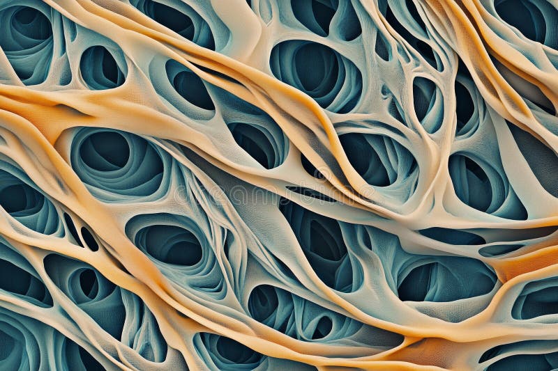 Microstructure of Natural Materials Showcases Intricate Patterns and ...