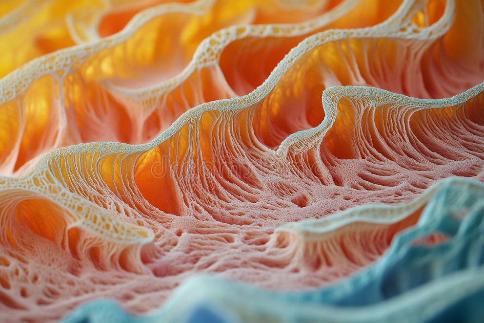 Microstructure of Natural Materials Showcases Intricate Patterns and ...