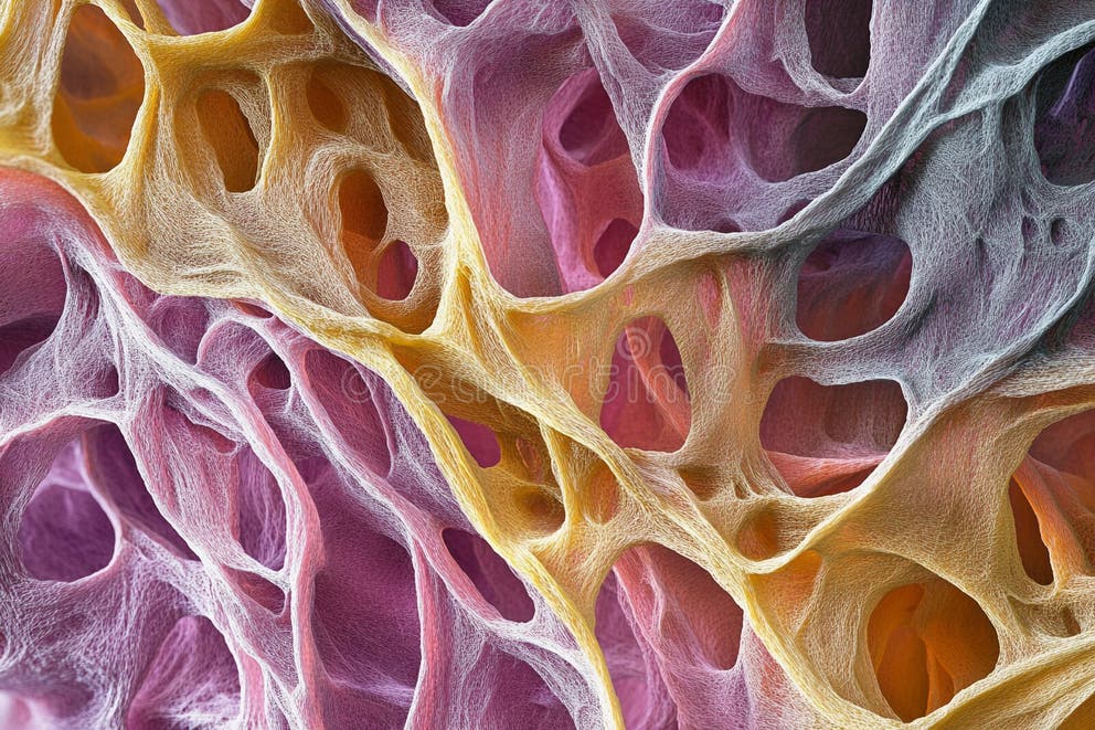 Microstructure of Natural Materials Showcases Intricate Patterns and Textures Under High ...