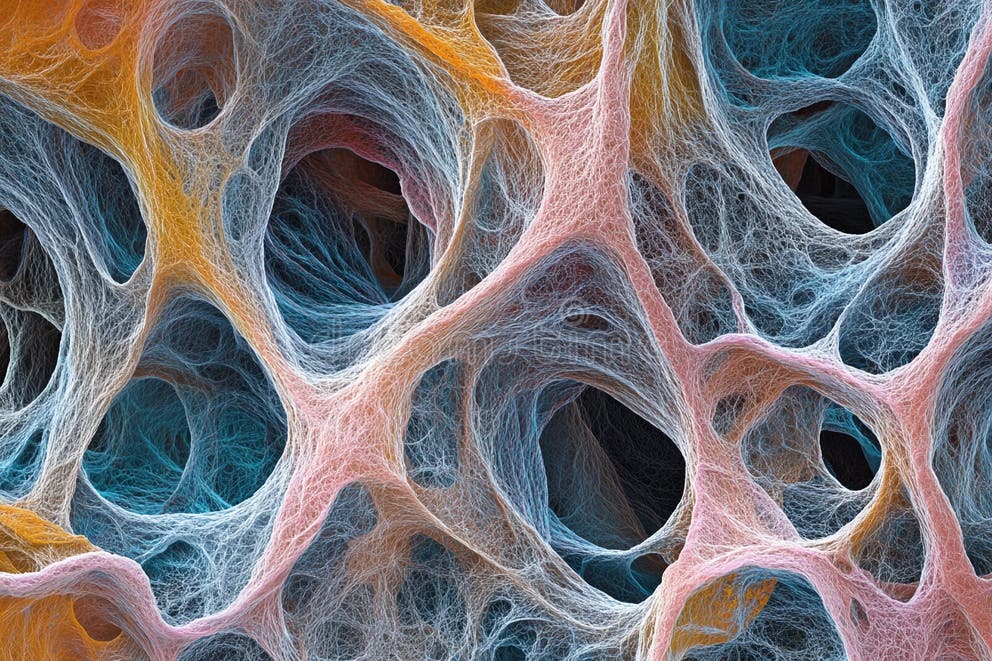 Microstructure of Natural Materials Showcases Intricate Patterns and ...