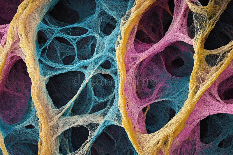 Microstructure of Natural Materials Showcases Intricate Patterns and ...