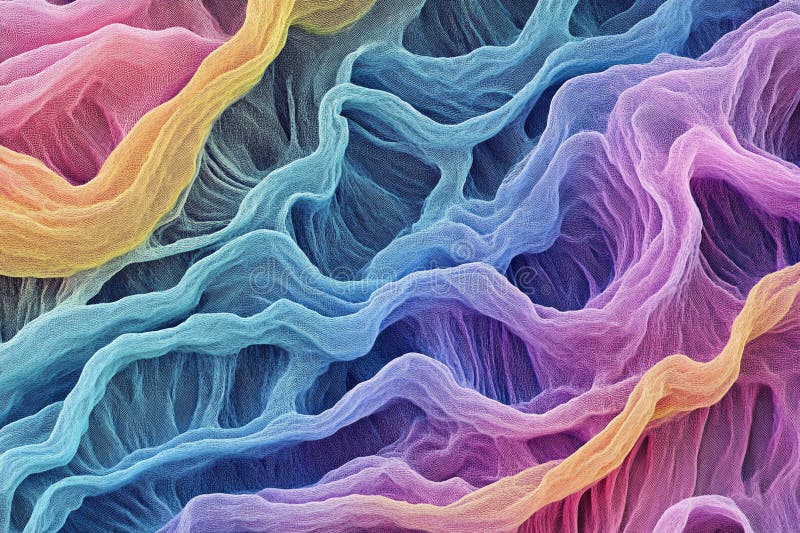 Microstructure of Natural Materials Showcases Intricate Patterns and ...