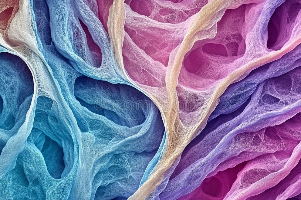 Microstructure of Natural Materials Showcases Intricate Patterns and ...