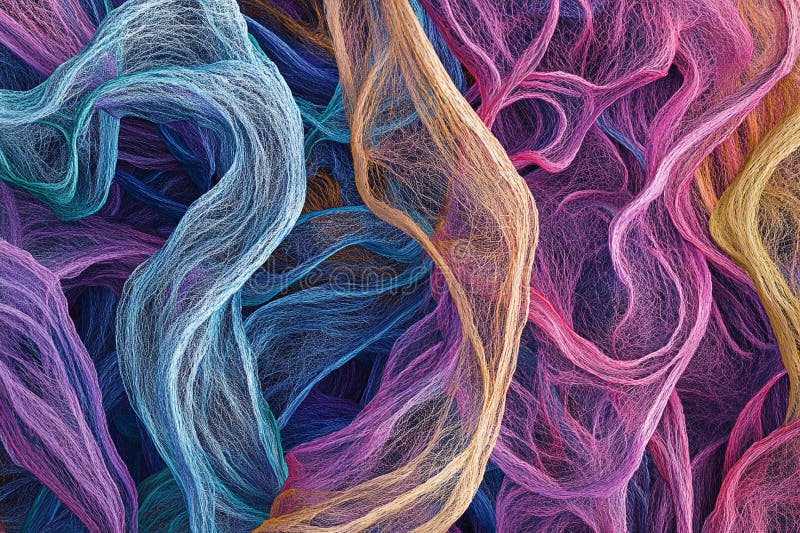 Microstructure of Natural Materials Showcases Intricate Patterns and ...